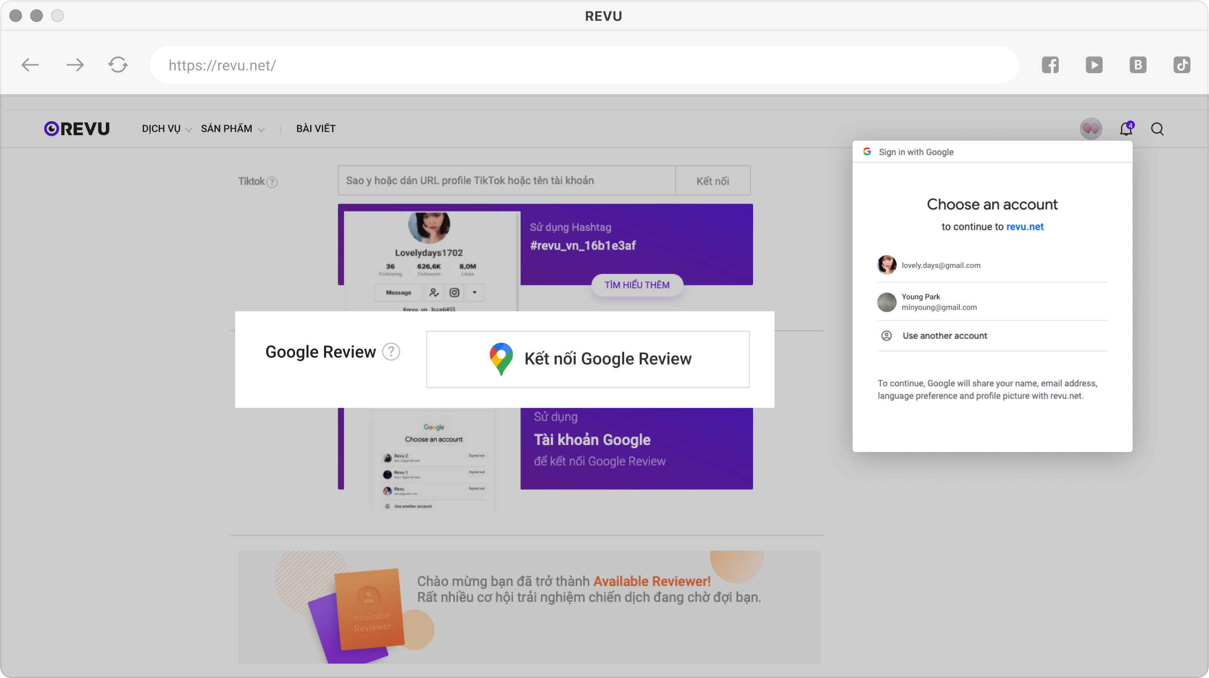 Global No.1 Influencer Marketing Platform, REVU